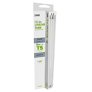 Feit Electric F8T5/CW 8-Watt Fluorescent T5 Bulb