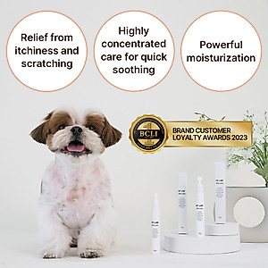 BYLAB Skin Care Dog pet Skin Disease kucing Sensitive Ointment Cream, white