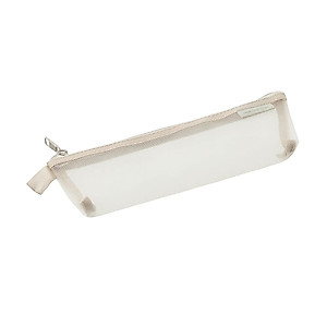 DESIGNPHIL 41829006 Midori Pen Case, Mesh Pen Case, Gray A