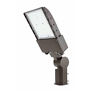 Jarvis Lighting Slim Area Light w/ 1-10V Dimming - Bronze with Photocell