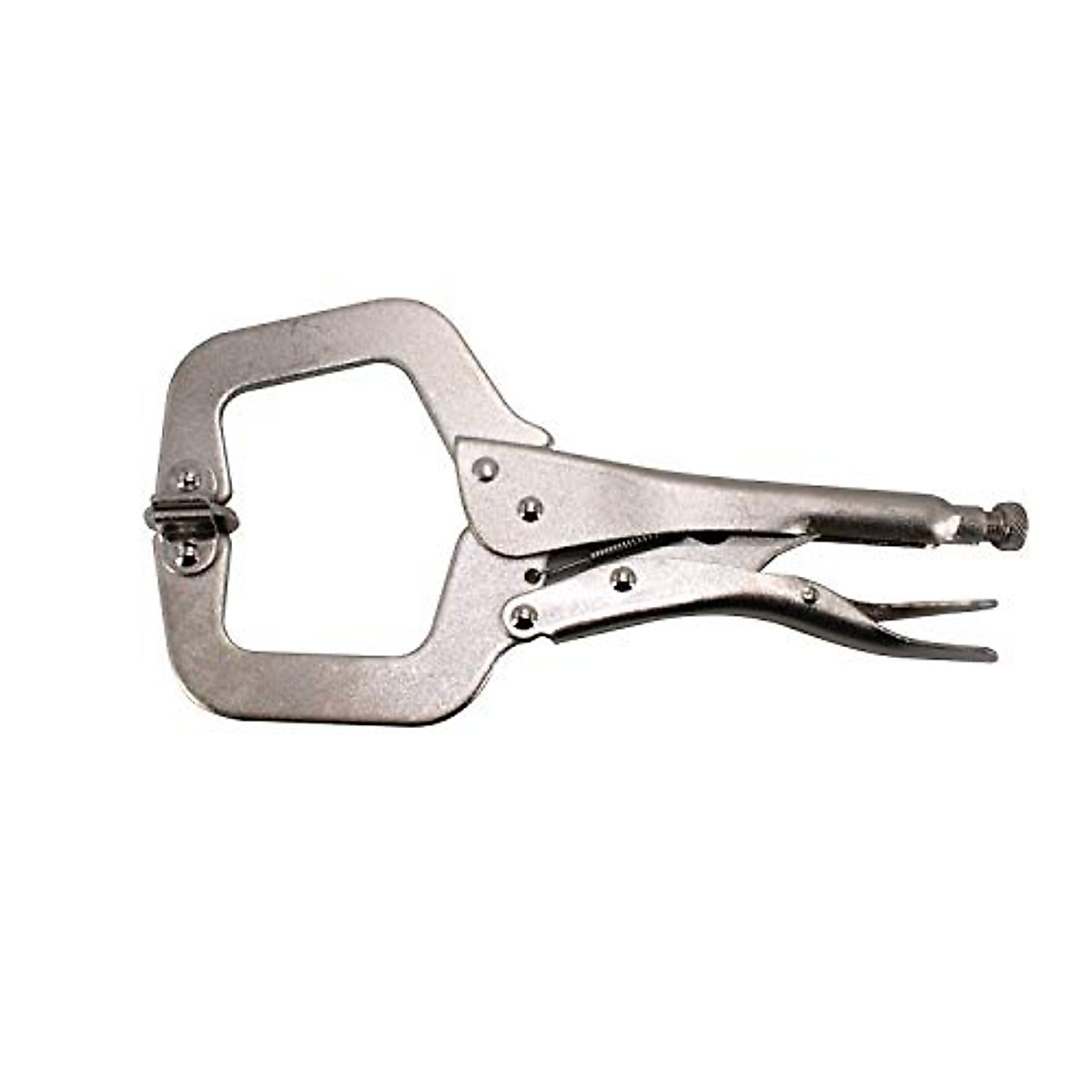 HFS (R) 11-Inch Swivel Pad Locking C-Clamp Locking Pliers (10 pcs)