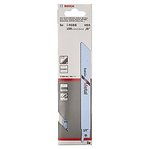 Bosch 2608651781 Sabre Saw Blade "S 918 BF" (5 Piece)