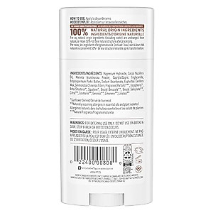 Schmidt's Aluminum-Free Vegan Deodorant Sandalwood & Citrus 2 Count for Women and Men, with 24 Hour Odor Protection, Natural Ingredients, Cruelty-Free, 2.65 oz