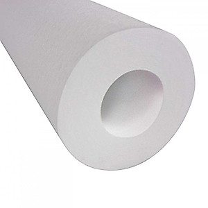 Tier1 20 Micron 10 Inch x 2.5 Inch | 6-Pack Spun Wound Polypropylene Whole House Sediment Water Filter Replacement Cartridge | Compatible with Pentek P20, SDC-25-1020, 155015-43, Home Water Filter