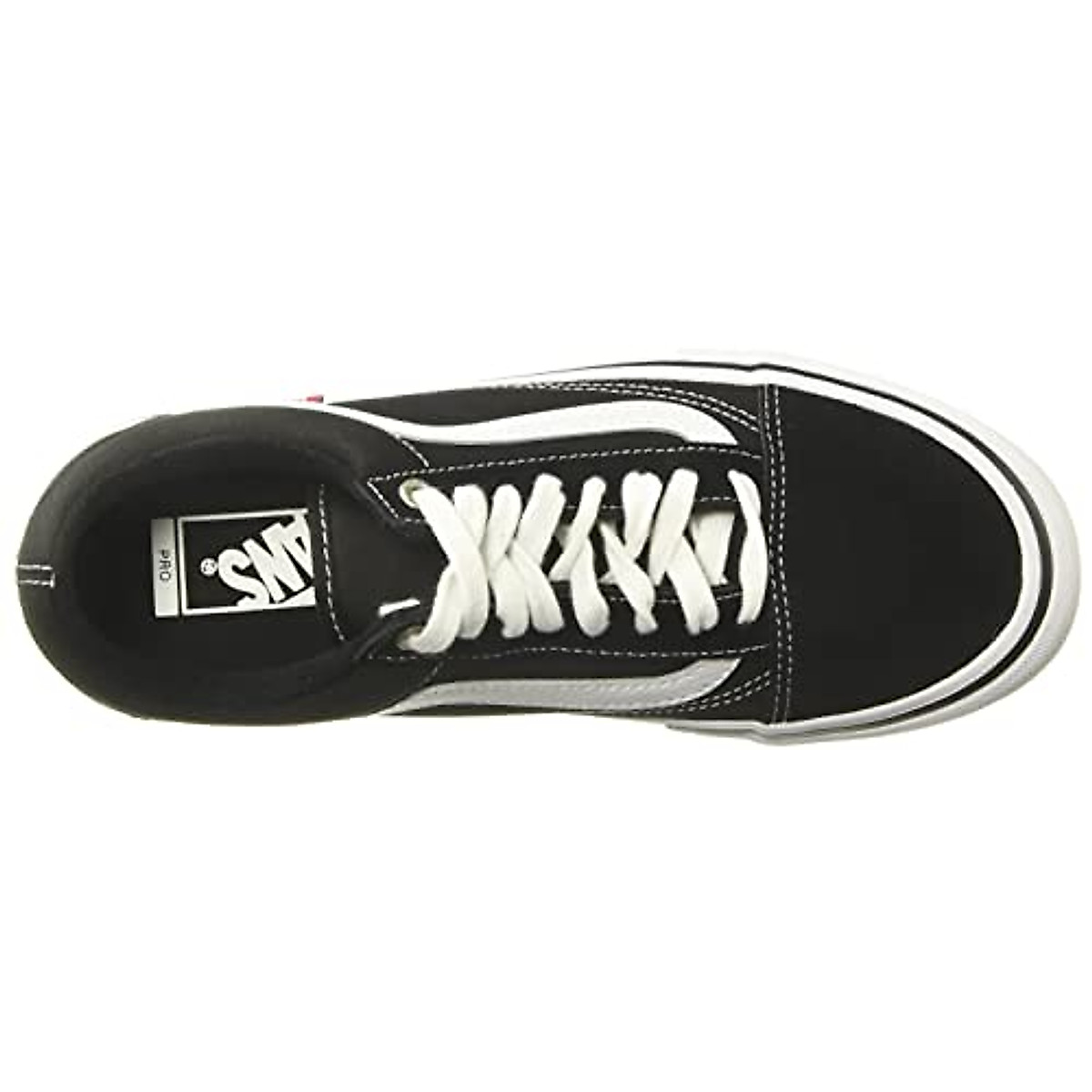 Vans Men's Old Skool Pro Skate Shoe, Black/White