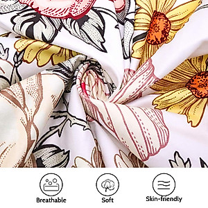 Floral Crib Sheet and Changing Pad Covers