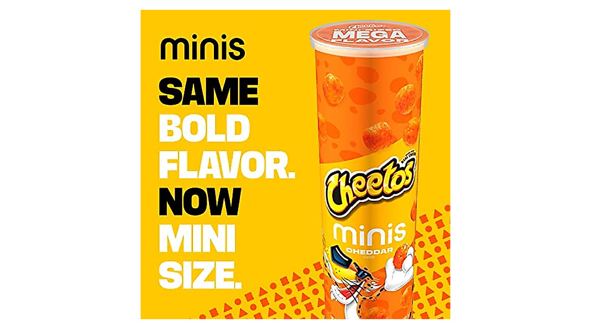 Cheetos Minis Cheddar - Crunchy Snack Delight
