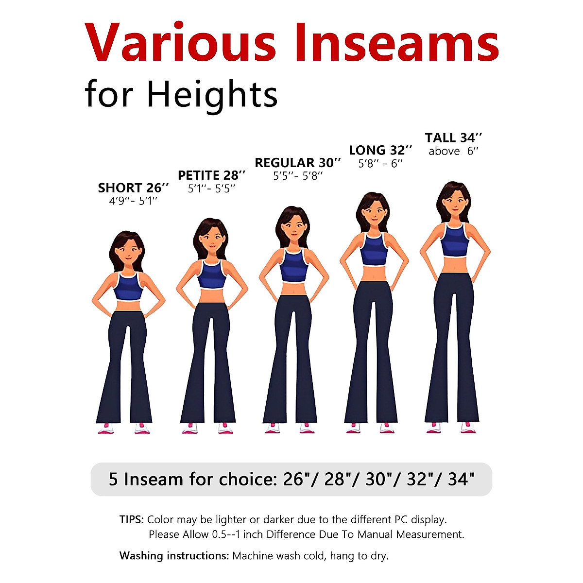 Tapata Women's 28''/30''/32''/34'' Stretchy Bootcut Dress Pants with Pockets Tall, Petite, Regular for Office Work Business 32",Oatmeal,M