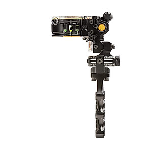 Trophy Ridge Hotwire Archery Bow Sight - 2 Fixed Pins, 1 Adjustable Pin, On Board Allen Key, 2nd Axis Leveling, Right Hand, 0.019 Pin