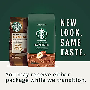 Starbucks Medium Roast Ground Coffee — Hazelnut — 6 bags (11 oz. each)