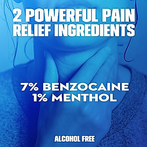 Mucinex Instasoothe Sore Throat Relief, Throat Numbing Spray Starts to Work On Contact, Sore Throat Pain Medicine, Relieves Pain associated with Sore Throat, Cherry Flavor Throat Spray, 3.8 Fl Oz