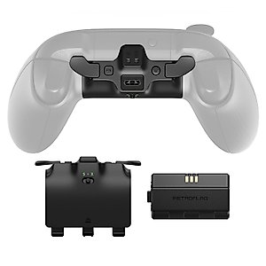 RetroFlag Superpack Xbox Series X|S Controller Strike Pack Paddle, 1000mAh Rechargeable Battery, Programmable Back Buttons, Mapping/Six-Axis Gyro/Turbo,Compatible with Wins/Switch/Steam Deck