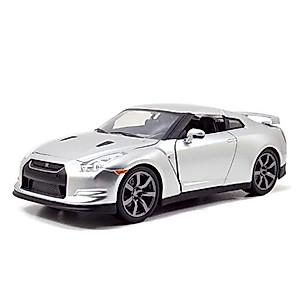 Fast & Furious '09 Nissan R35 Vehicle 1:24 Diecast By Jada Toys, Silver