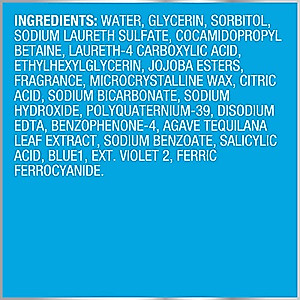 Bioré Daily Blue Agave + Baking Soda Face Wash, Balancing Pore Facial Cleanser for Combination Skin, to Penetrate Pores & Gently Exfoliate Skin, 6.77 Ounce (Pack of 3) White