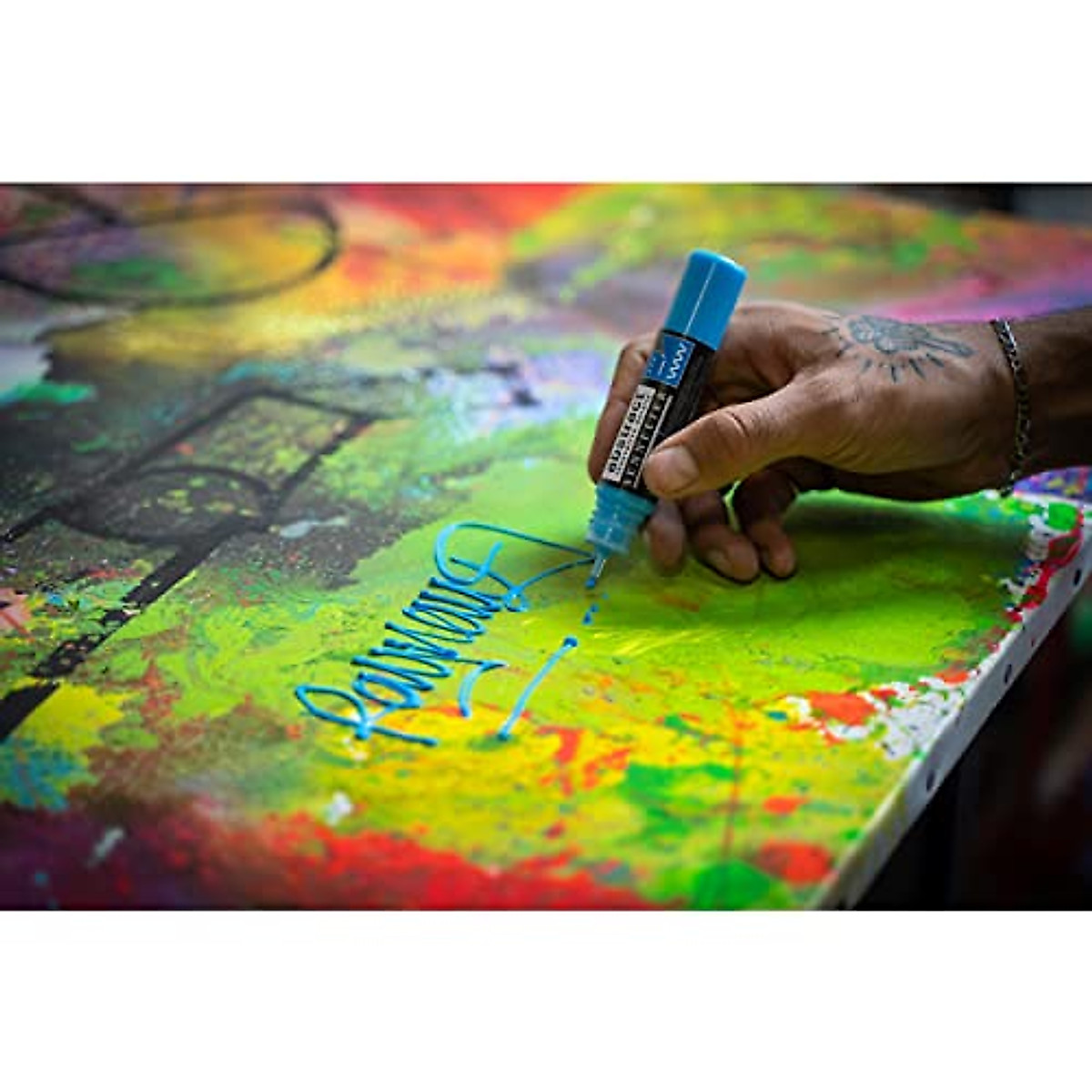 Sennelier Abstract Acrylic Liner, 27ml, Iridescent Gold