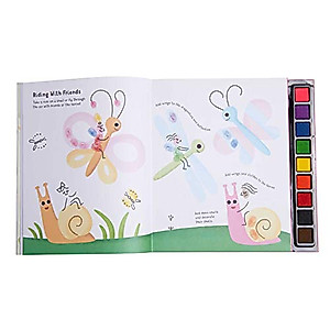 Fingerprint Fairies: (Kid's Activity Books, Art Books for Kids, Fairy Craft Books) (iSeek)