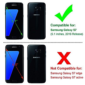 SYONER Galaxy S7 Case, [Shockproof] Defender Protective Phone Case Cover for Samsung Galaxy S7 (5.1", 2016) [Green]