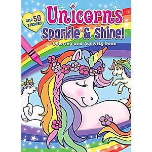 Unicorns Sparkle & Shine! Coloring and Activity Book (Coloring Fun)