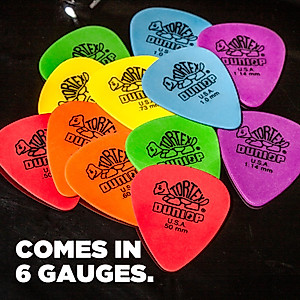 Dunlop Tortex Standard .73mm Yellow Guitar Picks, 36 Pack