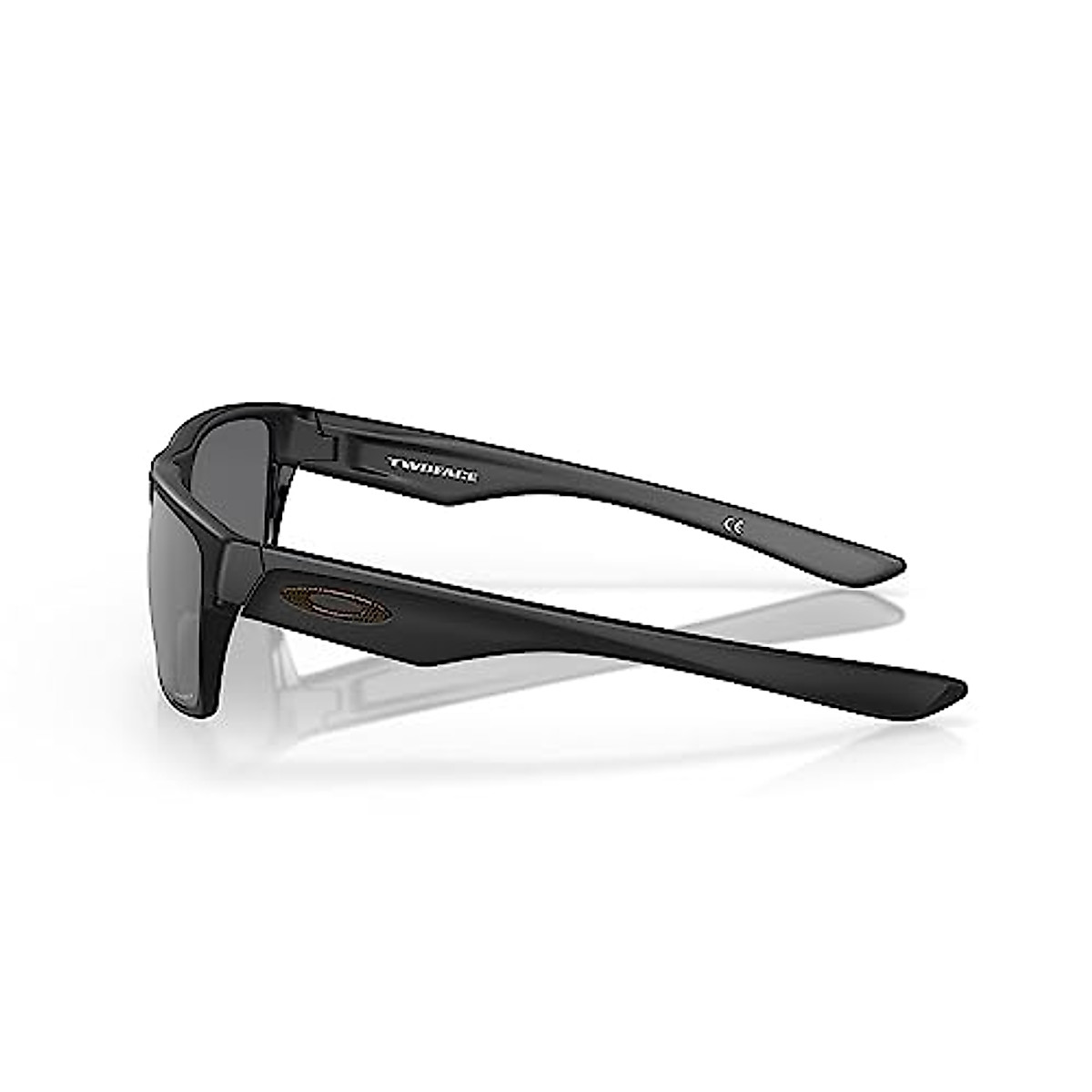 Oakley Men's OO9189 Twoface Square Sunglasses, Matte Black/Prizm Black, 60 mm