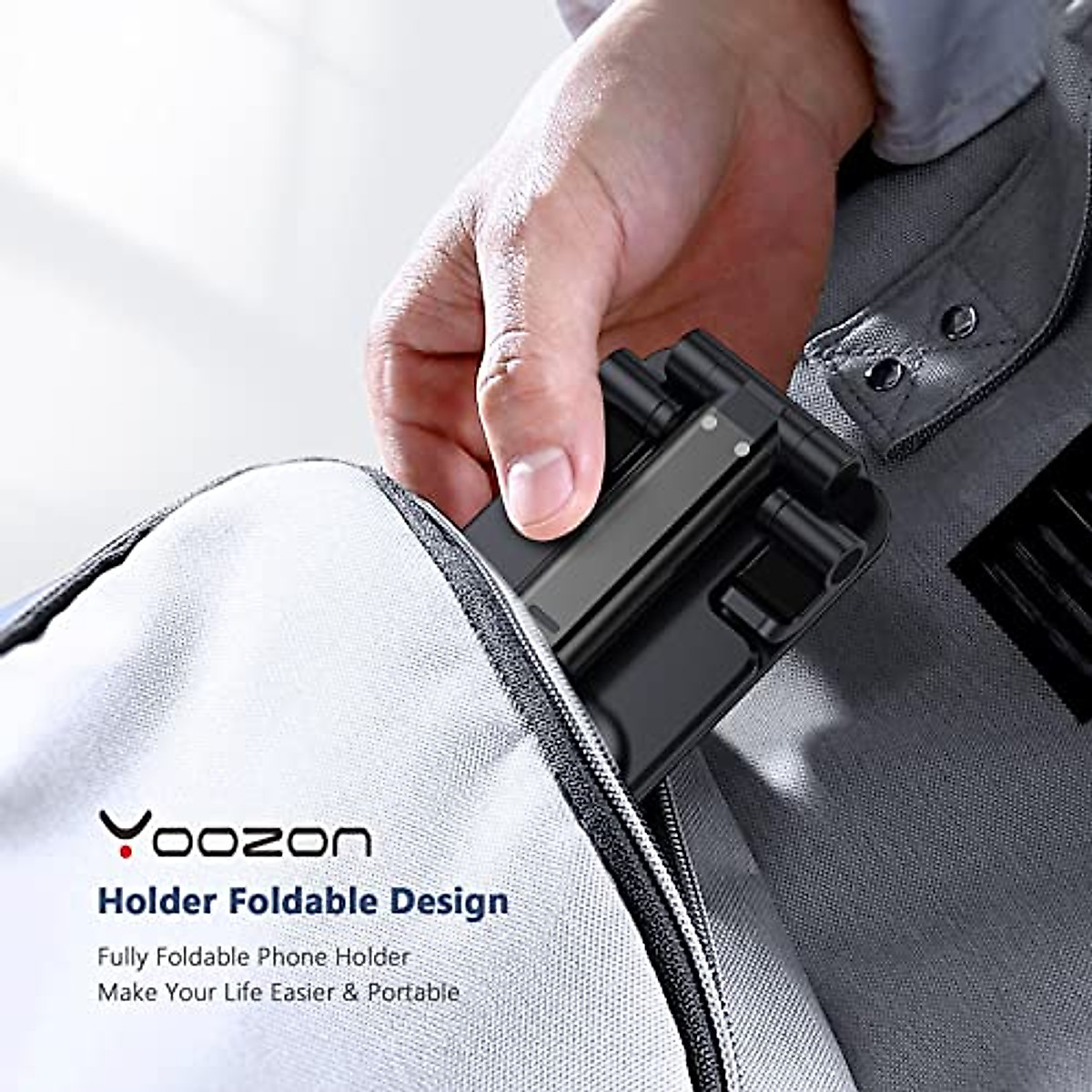 Adjustable Cell Phone Stand for Desk - Fully Foldable & Portable iPhone Stand, Office Mobile Phone Stand Holder,Cellphone Stand for iPhone 14 Plus 14 13 12 11 Pro Max Mini, Samsung, Smartphones(4-10")