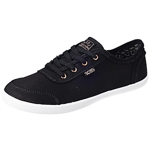 Skechers womens Bobs B Cute Sneaker, Black, 7 US