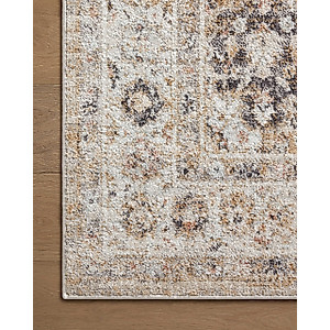 Loloi II Monroe Collection MON-02 Beige/Multi 6'-7" x 9'-3" Area Rug
