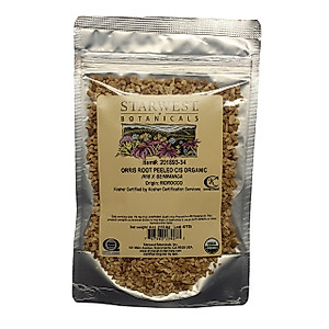 ORRIS ROOT PEELED C/S ORG 4 OZ