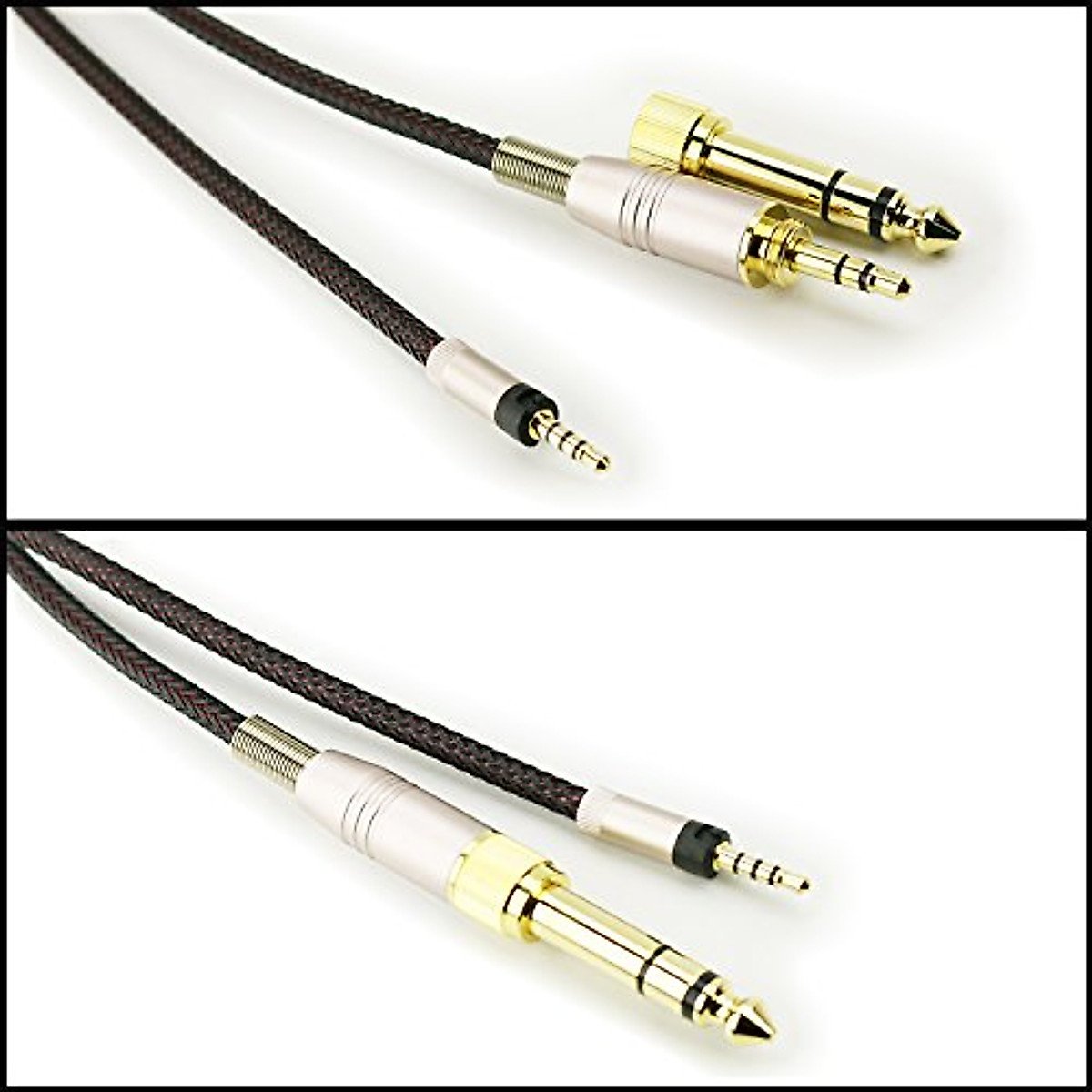 NewFantasia Replacement Audio Upgrade Cable for Sennheiser HD4.40, HD 4.40 BT, HD4.50, HD 4.50 BTNC, HD4.30i, HD4.30G Headphones 1.2meters/4feet