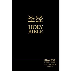 CUV (Simplified Script), NIV, Chinese/English Bilingual Bible, Bonded Leather, Black (Chinese Edition)
