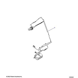 Polaris Off Road Windshield Wiper & Washer Kit