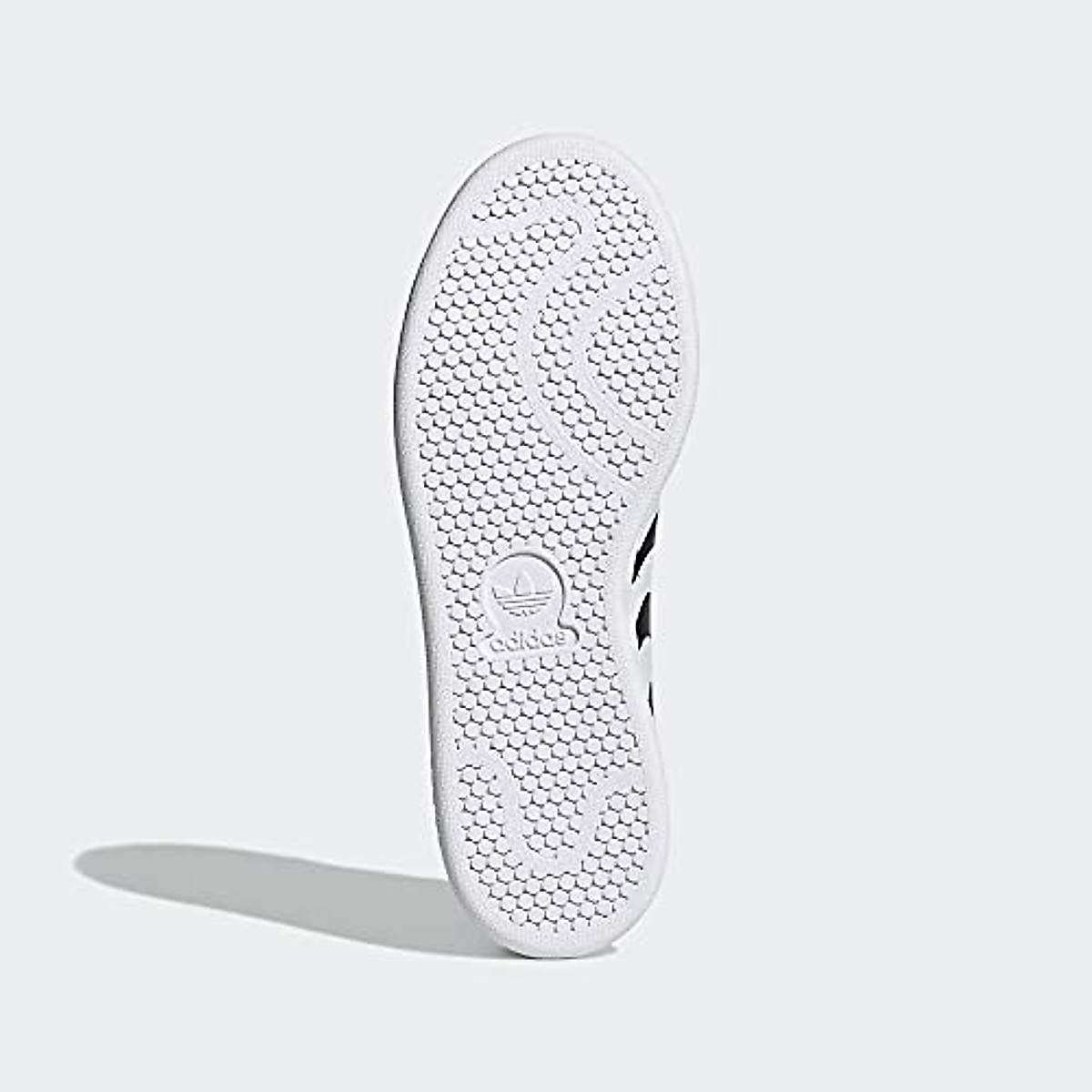 adidas Originals Women's Stan Smith (End Plastic Waste) Sneaker, Black/Team Real Magenta/White, 5.5