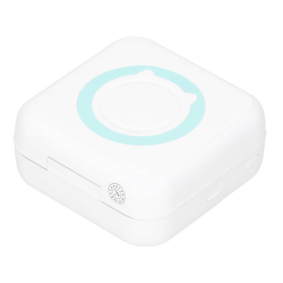 eboxer-1 Portable Mini Thermal Printer, Wireless Pocket Label Note Picture Photo Memo Receipt Paper Printer, with Paper Cable, for Android, for iOS, for Windows, for Cellphone and PC(Green)