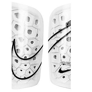 Nike Mercurial Lite Shin Guards White/Black/White MD