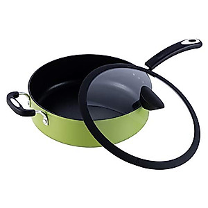 Ozeri The All-In-One Green Sauce Pan, 5 L (5.3 Quart)