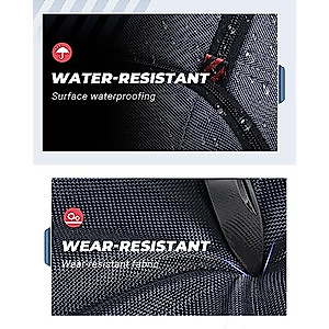 BAGSMART 45L Travel Laptop Backpack, TSA 17.3 Inch Laptop Backpack Flight Approved Travel Backpack with USB Charger Hole, Water Resistant College Computer Backpack Business Weekender Bag - Grey