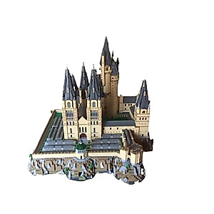 House Building Kit Modular Buildings MOC-30884 Castle Architecture Building Set(Extension Part B) Street View Building Blocks Model Compatible with L-e-g-o（12844 Pcs）