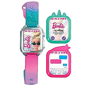 Barbie Photo Filter Play Camera and Play Smart Watch Set with Lights and Sounds, Kids Toys for Ages 3 Up, Gifts and Presents by Just Play