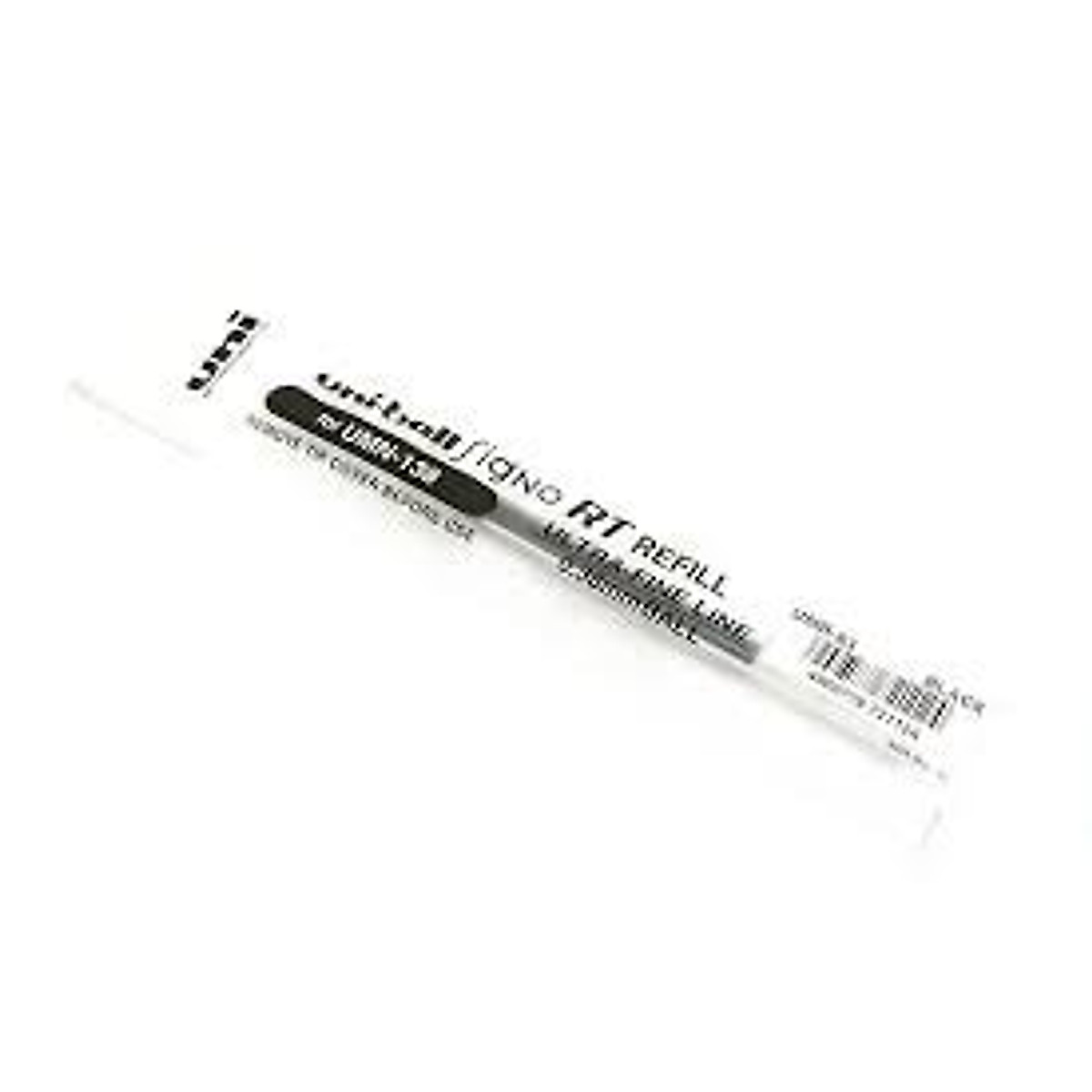 Uni-ball Signo RT Rubber Grip & Click Retractable Ultra Micro Point Gel Pens -0.38mm- Black Ink-3 Pens & 3 Pens Refills - Value Set