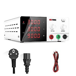DC Power Supply Variable 30V 30A Professional DC Power Supply Adjustable Source 60V 10A 20A 4 Digits Current Voltage Stabilizer Regulator High Precision Bench Linear Power Supply ( Color : 30V 20A )