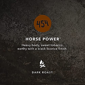 Kicking Horse Coffee 454 Horse Powder Ground Coffee, 10 Ounce