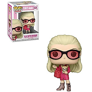 POP Legally Blonde - Elle Woods with Bruiser Funko Vinyl Figure (Bundled with Compatible Box Protector Case), Multicolor, 3.75 inches