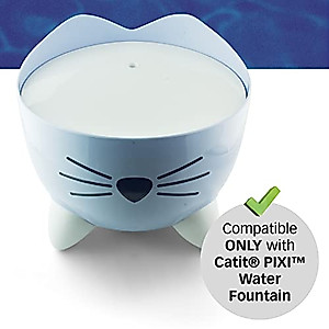 PET STANDARD Water Filters, Compatible with Catit® PIXI™ Water Fountain, Pack of 12