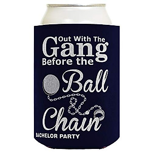 Funny Beer Coolie Bachelor Party Coolie Gift Bundle Gag Gift Wedding Party 12 Pack Can Coolie Drink Coolers Coolies Multi