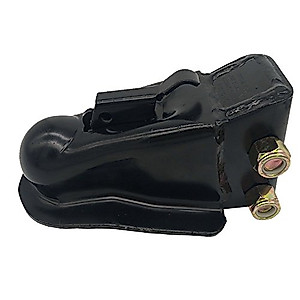 YEOPGYEON Adjustable Trailer Coupler 2-5/16" Ball,Trailer Coupler Capacity 14000 lbs, Black