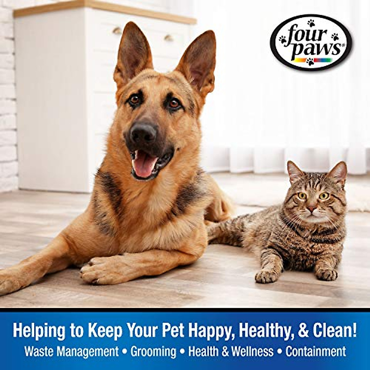 Four Paws Keep Off! Dog and Cat Repellent Outdoors & Indoors Spray 10 Ounces