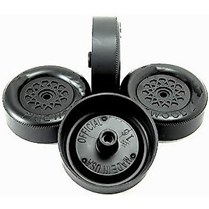 BSA Speed Wheels Lightly Lathed by Pinewood Pro for use on pine derby cars (set of 4)