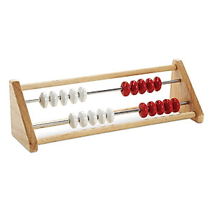 hand2mind 20 Bead Wooden Rekenrek Classroom Set, Abacus for Kids Math, Math Manipulatives Kindergarten, Counting Rack for Kids, Counters for Kids Math, Educational Toys for Elementary Kids (Set of 25)