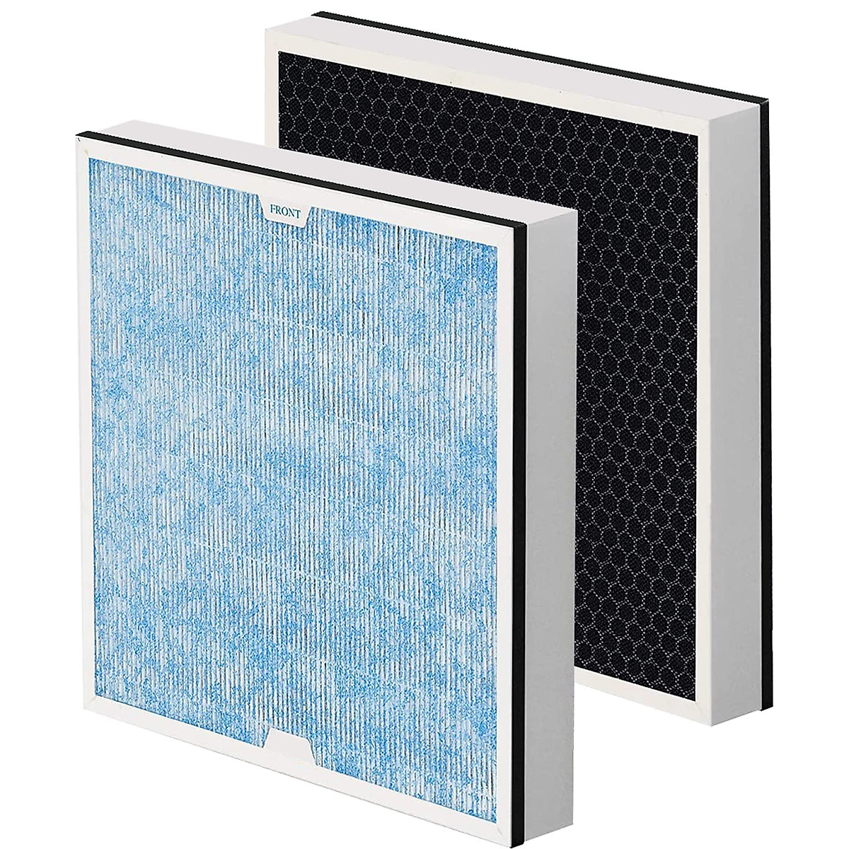 Carmerny HEPA & Activated Carbon Filter Replacement Set Compatible with AlorAir CleanShield HEPA 550 Air Scrubber (Pack of 2)