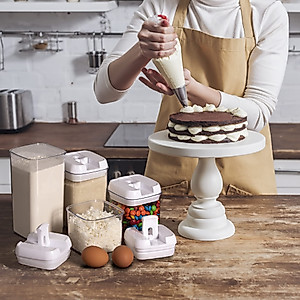 8-Piece, Air Tight Food Storage Container, Pantry organization container